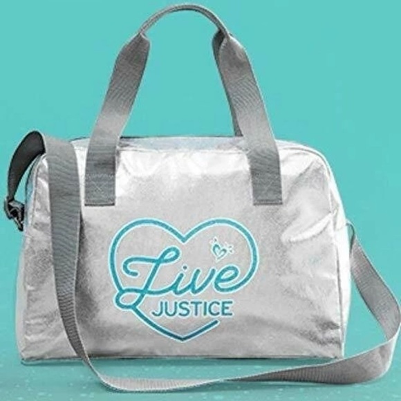 Justice | Accessories | Justice Limited Edition Shimmer Duffle Duffel ...